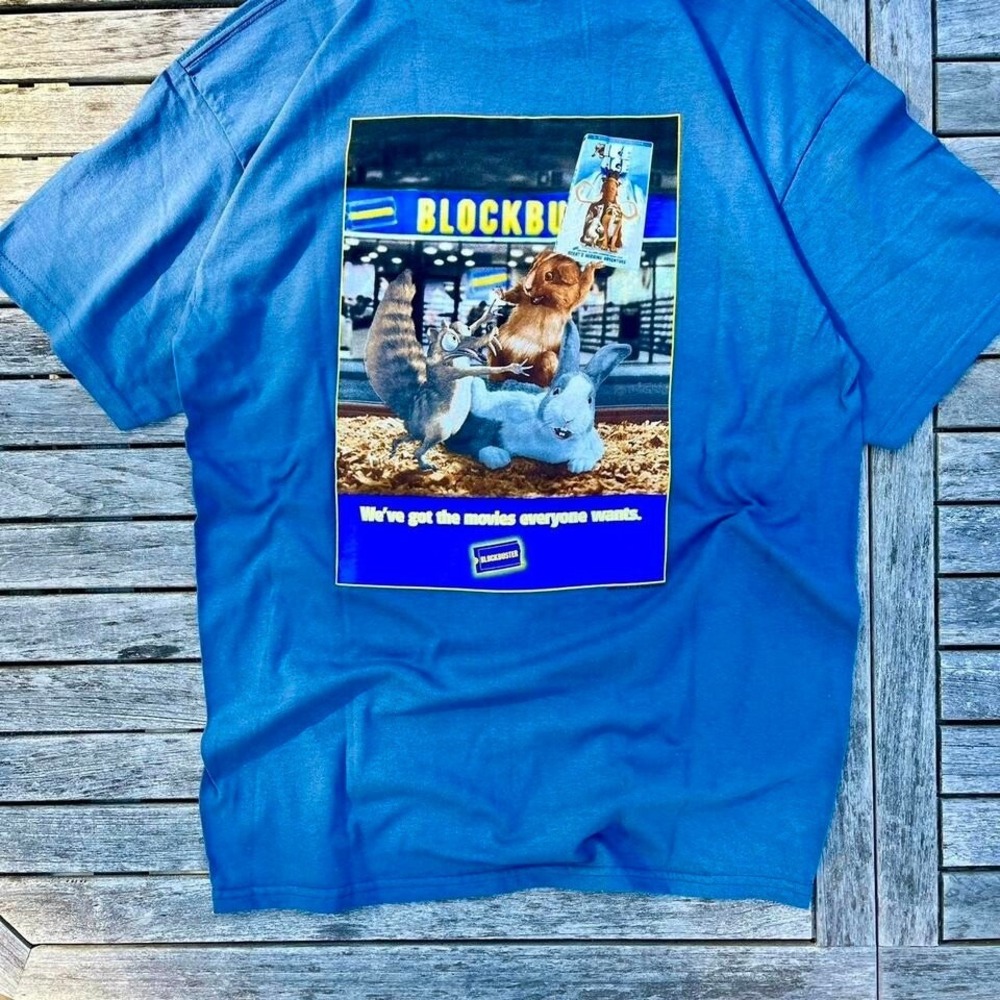 Vintage 2000s Ice Age Movie Promo T Shirt - Gem